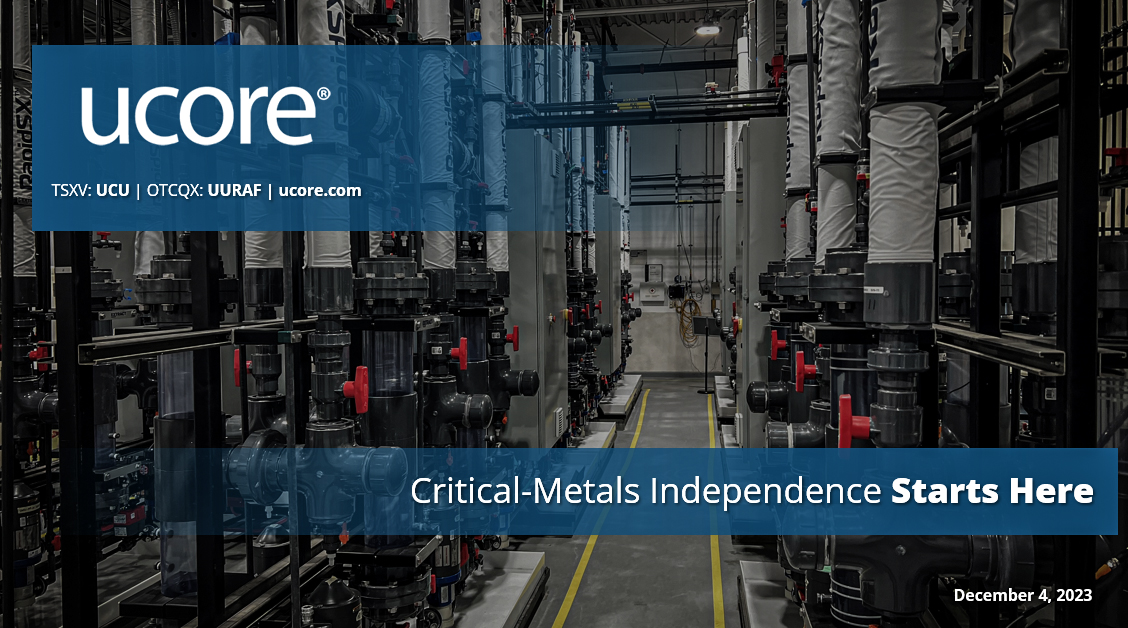 Ucore Rare Metals Inc.